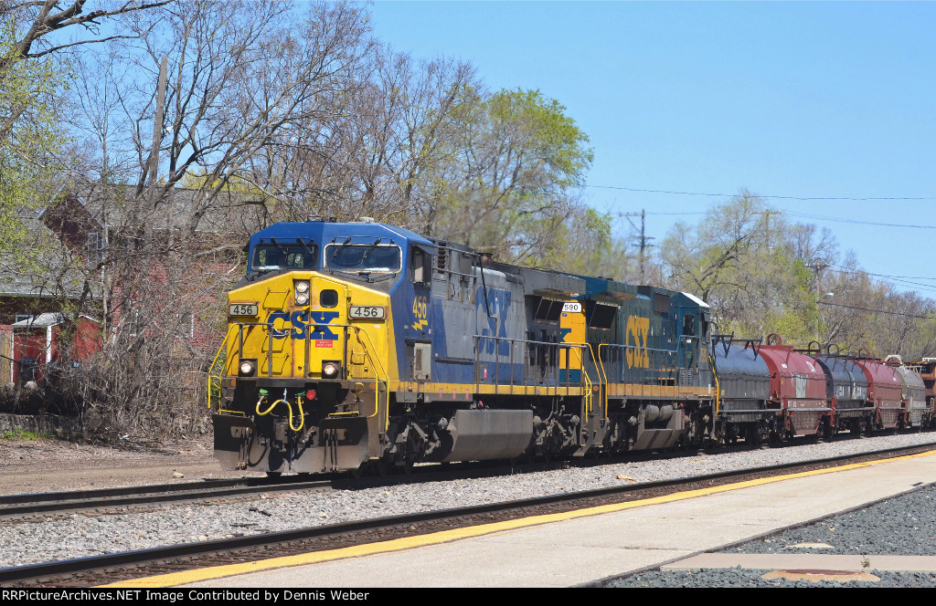 CSX 456, CP's Tomah Sub.